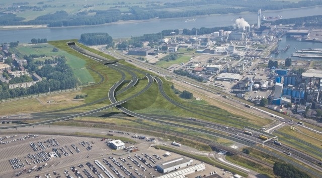 Aanplant Blankenburgverbinding | Verheij Integrale groenzorg
